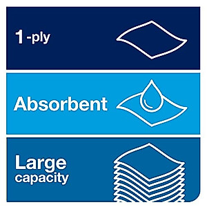 Tork Matic Soft Hand Towel Roll, White, Advanced, H1, Long-Lasting, High Absorbency, High Capacity, 1-Ply, 6 Rolls x 900 ft, 290095