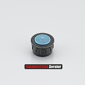 JQK Faucet Areator, 3.5 GPM Flow Retrictor Insert Faucet Aerators Replacement Parts Bathroom 5 Pack, FA35-P5