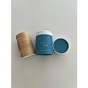 Nibble and Rest Highchair Decorative Leg Wraps, Bamboo Style, Compatible with IKEA Antilop Highchair, Includes 4 Pre-Cut Adhesive Strips