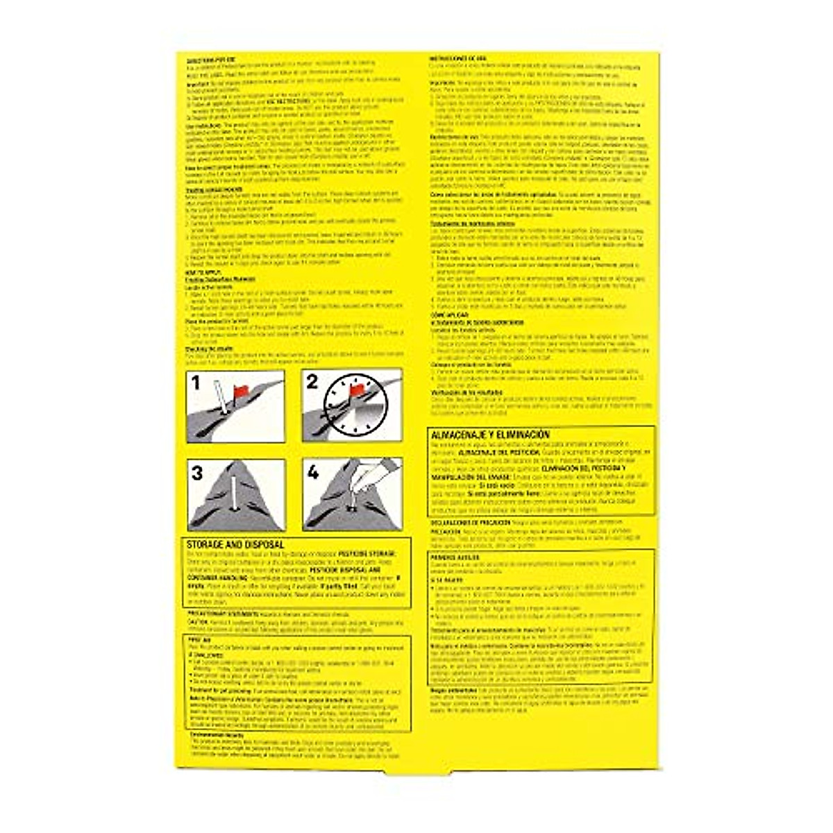 Victor M6009 Poison Moleworms, Yellow For Rodents