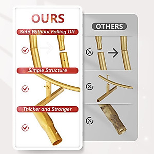 Aisto Round Backdrop Stand 7.2FT Arch Balloon Golden Metal Circle Garland Frame with Base for Wedding Birthday Party Baby Shower Graduation Decoration