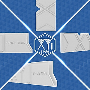 Authentic XYJ Since 1986,Universal Knife Guards,Plastic Chef Knives Sheath Holder,Cleaver Cover,Knife Blade Guards Protector,Kitchen Knives Sleeves Case Great For Drawer Knife Roll (9 x 2.5 Inch)