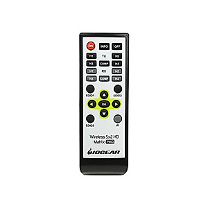 IOGEAR HDMI Wireless 5x2 Matrix Switch w/ 1 Additional Receiver - Full HD 1080p Video Up To 200 Feet - Simultaneously To Up To 5 HDTVs - 5.1 CH Digital Audio - HDCP 2.0 - Plug n Play - GWHDMS52MBK2
