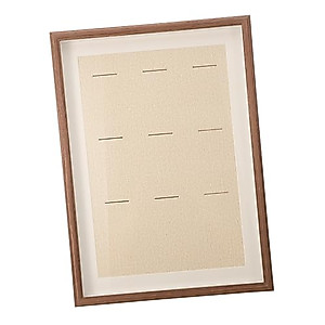 Medal Photo Frame Display Case Frames Lapel Pin Holder Portrait Picture Frame Medal Picture Frame Match Medal Frame Display Picture Holder Pin Display Board Wooden Coffee LIFKICH