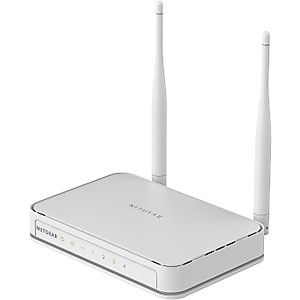 NETGEAR N300 Wi-Fi Router with High Power 5dBi External Antennas (WNR2020v2)
