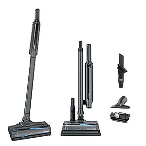 Shark WS632 WANDVAC System Ultra-Lightweight Powerful Cordless Stick Vacuum with Boost Mode, Charging Dock, Slate Grey