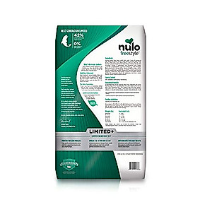 Nulo Freestyle All Breed Dog Food, Premium Allergy Friendly Adult & Puppy Grain-Free Dry Kibble Dog Food, Single Animal Protein with BC30 Probiotic for Healthy Digestive Support, 5.5 Pound (Pack of 1)