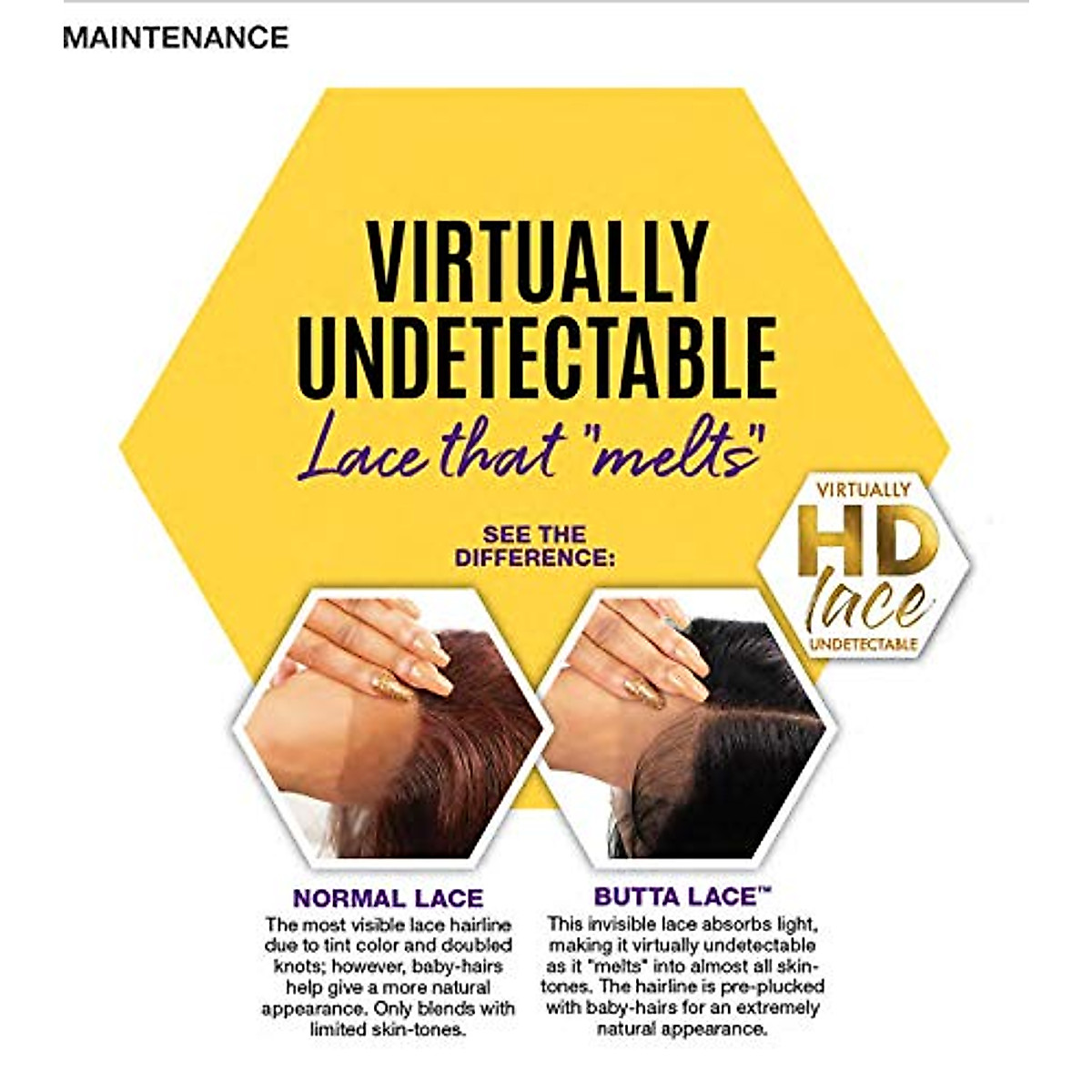 Sensationnel HD Lace Front Wig Butta Unit 5 (1B)