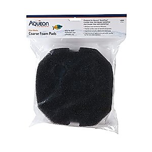 Aqueon QuietFlow Coarse Foam Pad, Medium/Large, Pack of 2