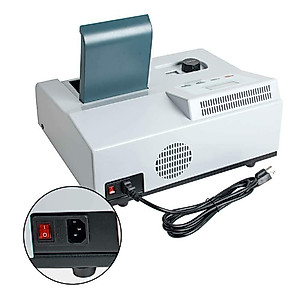 DONNGYZ Visible Spectrophotometer LDC Digital 721 Wavelength Range 350-1020nm Spectral Bandwidth 6nm Instruction Power Cord Glass Cuvette Wave Range Portable Digital Display Lab Analytical Equipment