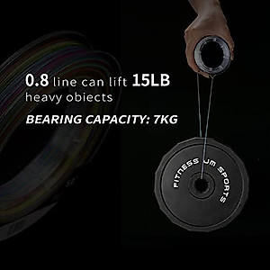 Seavey Braided Fishing Line - Abrasion Resistant - No Stretch - Super Strong -One Color One Meters - 8 Strand (25lb/0.2mm/109YDS(100m))