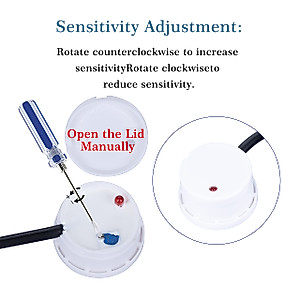 CQRobot Ocean: Non-Contact Water/Liquid Level Sensor Compatible with Arduino, Raspberry Pi and Other Motherboards. for Industrial Production, Aquarium, Chemical Liquid, Agriculture, Gardening, etc.