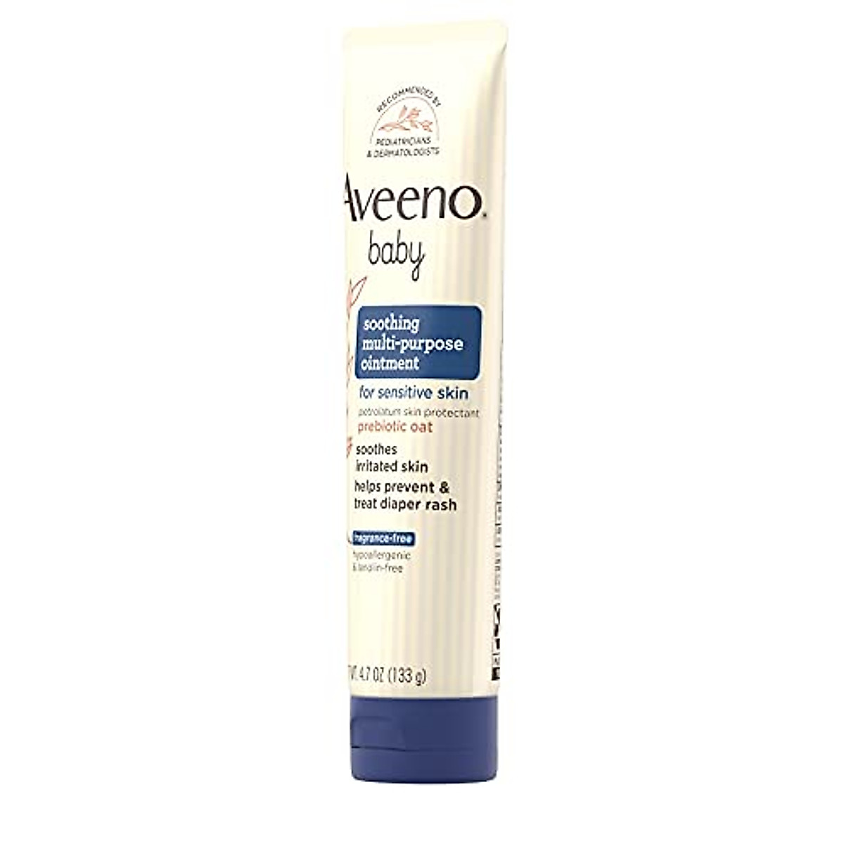 Aveeno Baby Soothing Multi-Purpose Diaper Rash Ointment, Petrolatum, 4.7 Oz