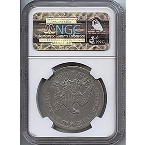 1843 Liberty Seated Dollar AU Details NGC #3583564-001