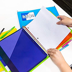 BAZIC Filler Paper Loose Leaf Papers 100 Sheet, 4-1" Quad Ruled, 3 Hole Punched for Ring Binders, Graph Drafting for Office School Student, 1-Pack