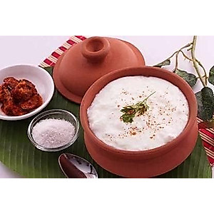 Generic Dahi Handi Clay Pot, 1500ml, Multicolor (Pack of 1), Large, Brown, SIU01052024