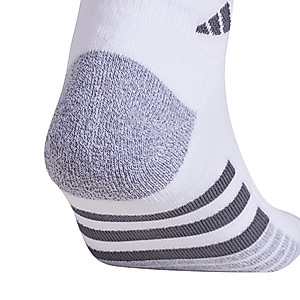 adidas Men's Cushioned Low Cut Socks (3-Pair), White/Grey/Onix Grey, X-Large