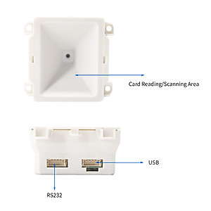 Embedded QR Code Scanning Module with USB 1D 2D Bar Codes Reader Identification Scan Device Used for Supermarkets Stores Payments