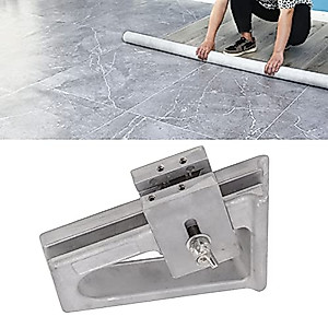 EVTSCAN Aluminum Alloy Flooring Trimming Skiving Knife,with Hex Wrench，Laminate Floor Cutter，for PVC Plastic Flooring, Wood Flooring, Rubber Flooring, and Linen Flooring