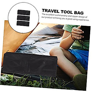 HANABASS 3pcs BBQ Storage Bag Grilling Utensils Grill Utensil Storage Bag Barbecue Cooking BBQ Hardware Holder BBQ Grill Accessories Bag Camping BBQ Holder Tool Chemical Fiber Travel