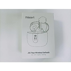 Wireless Earbud Bluetooth 5.3 Headphones with Clear Sound, 40H Playtime, Sport Earbud Touch Control with LED Digital Display, IP7 Waterproof Bluetooth Earphones Built-in Mic for Android iOS Workout