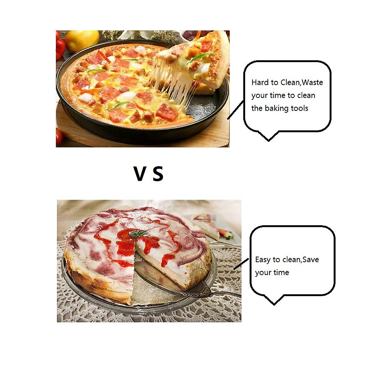 Parchment Paper Baking Circles, 9 inch Diameter Round Non-Stick Parchment Paper Liner for Baking Cakes, Cooking, Dutch Oven, Tortilla Press, Grill, Toaster, Pizza ( 100 Pieces )