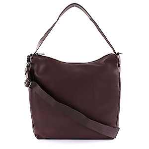 Mandarina Duck Women's Shoulder Bag, Vineyard Wine1, 10x21x28.5 cm (B x H x T)