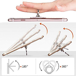 ZOSTLAND 3PCS Pirate King Skull Straw Hat Phone Ring,Universal 360°Adjustable Phone Case Finger Grip Stand Holder Desk Stent Mount Hook Compatible with iPhone 14 13 12 11 MAX X Plus iPad (3Pack Luffy)