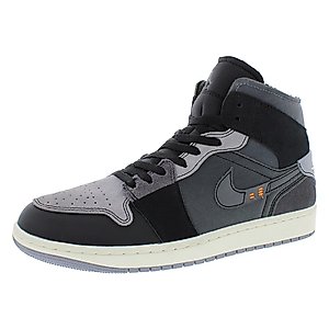 Jordan Mens Air 1 Mid SE Craft DM9652 001 Inside Out - Black - Size 9.5