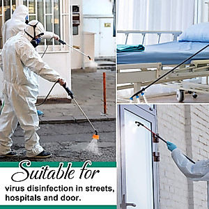 9 Pieces Spray Nozzle Tips Multifunctional Spray Combination Adjustable Sprayer Nozzles Replacement Garden Sprayer Part Pump Sprayer Nozzle for Replacing Backpack Farm Water Pump Orchard Garden Nozzle