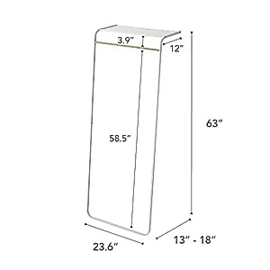 Yamazaki Home Coat Hanger, One Size, White