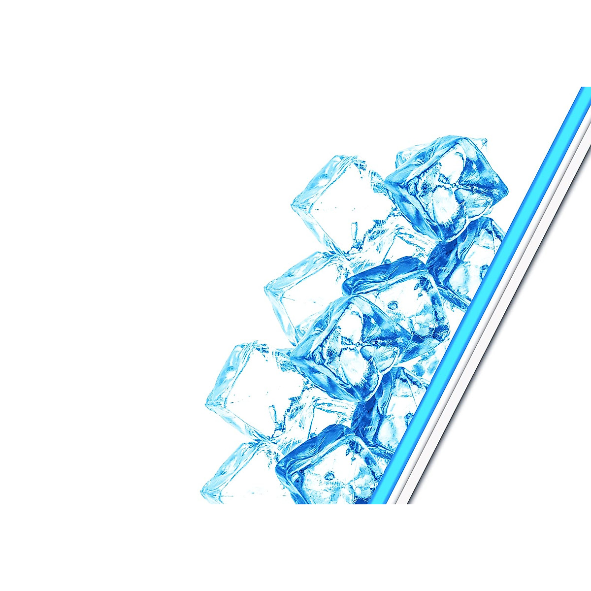 Tefal Master Seal Fresh Ice Box Food Storage, Clear/Blue