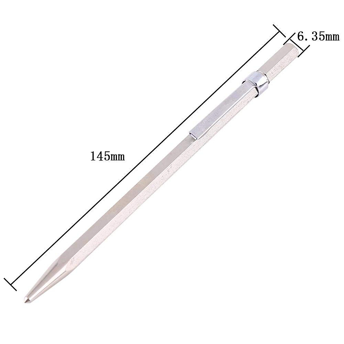 Scriber, Scriber Pen, Asixx Carbon Steel Tip Pocket Scriber Pen Scribing Tool Marking Lines for Glass Tiles for Scribing on Glass, Tiles and Many Other Hard Brittle Materials