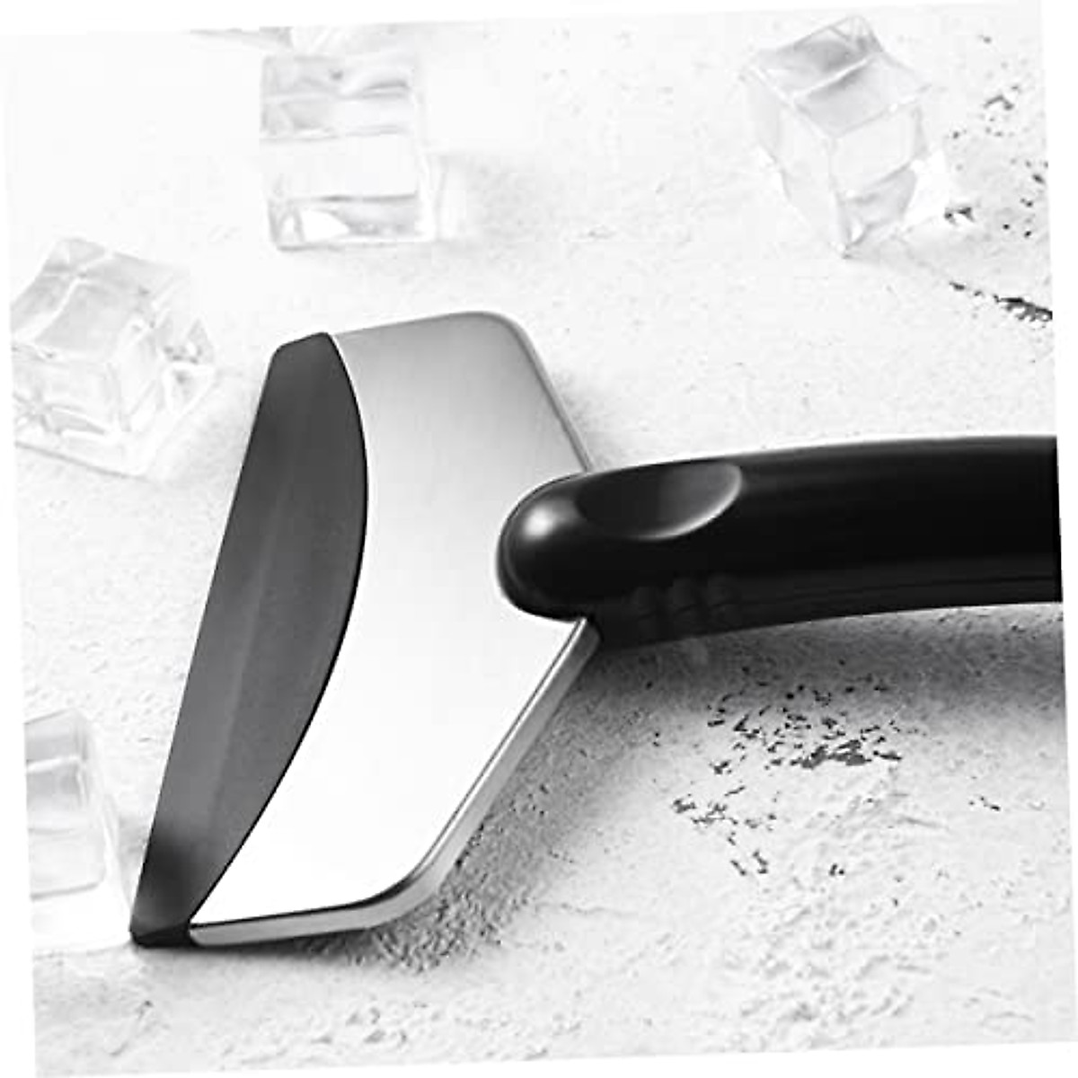 Yardwe 18 PCS Stainless Steel Snow Shovel Stainless Spatula Stainless Steel Scraper car Window Squeegee Snow Brush for car Auto Windshield Snowbrush car ice Scraper Frost Removal Shovel