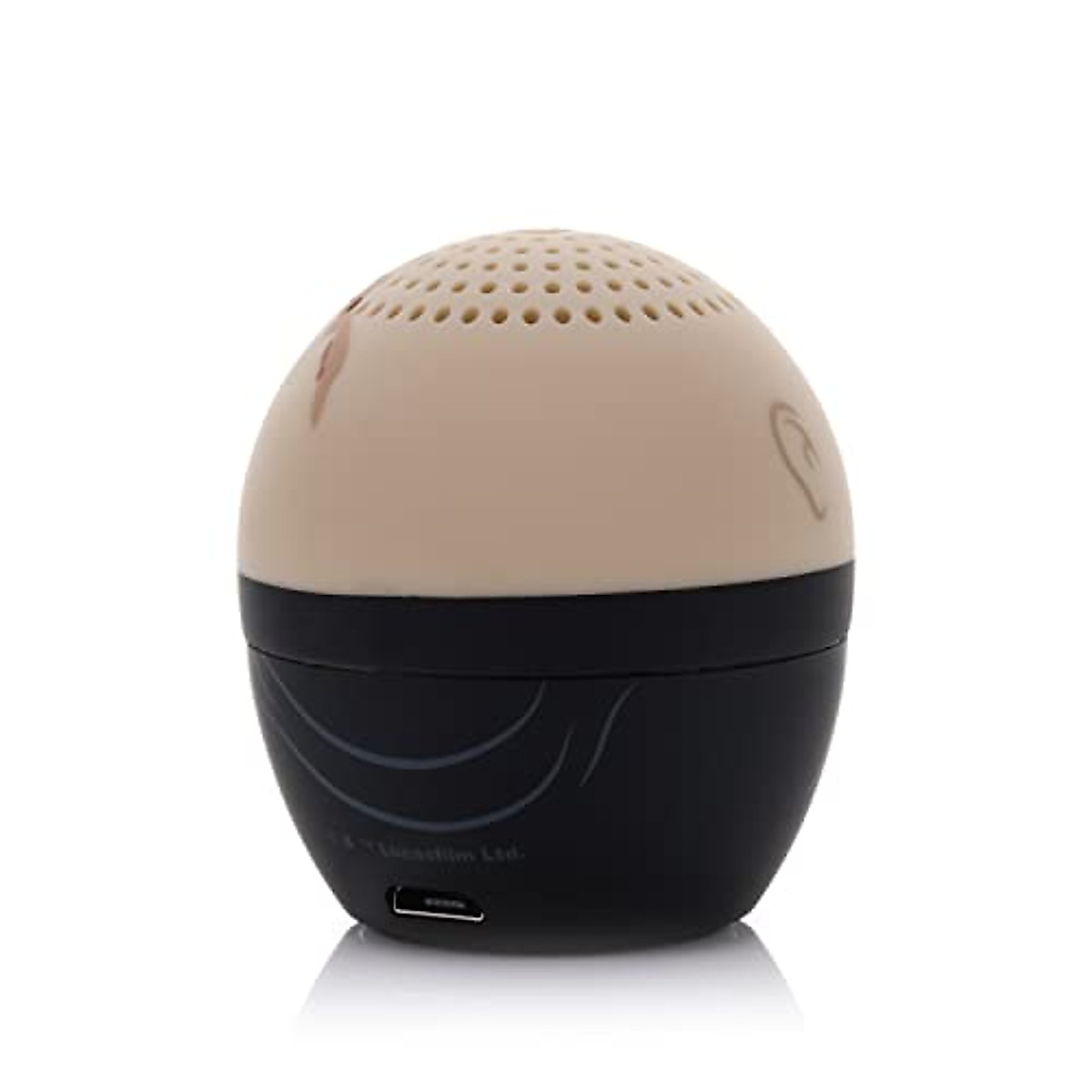 Bitty Boomers Star Wars Darth Vader with Removable Helmet Bluetooth Speaker, Multicolor