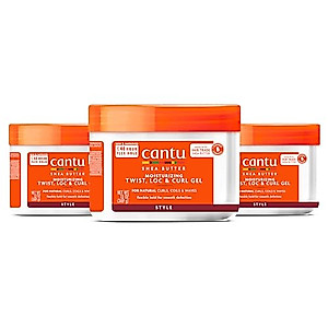Cantu Moisturizing Twist & Lock Gel with Shea Butter for Natural Hair, 13 oz