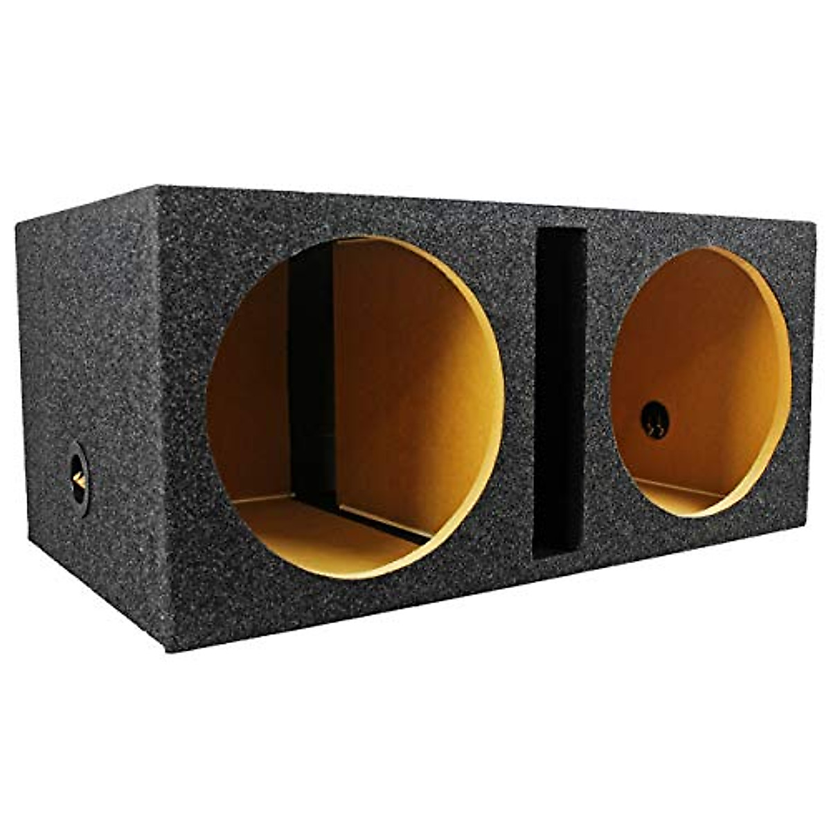 Rockville RDV12 Dual 12" Vented Subwoofer Enclosure Box 1.55 CU FT 3/4" MDF