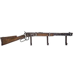 Hook 4 You Rifle Wall Decor with Hooks Coat Hanger Rustic Western Country Decor Rustic Kitchen Hallway Storage Hook Towel Coat Hallway Jacket Hat Scarf Hook