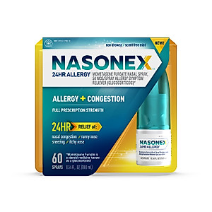Nasonex 24Hr Allergy Nasal Spray - 60 Spray
