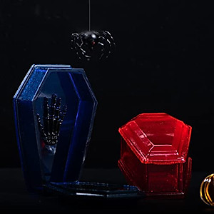 Halloween Resin Silicone Molds, Resin Coffin Molds Storage Box Molds, Halloween Decorative Casting Mold for Halloween Theme DIY Making Supplies