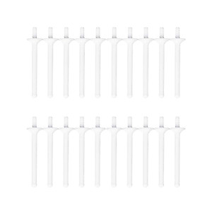 Milisten Nose Wax Applicator Hair Removal Sticks Nose Waxing Nasal Rod for Men and Women 40pcs