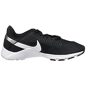 Nike Men's Gymnastics Shoe, Black White Metallic Silver, 13