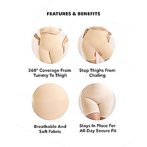 SHAPERMINT Shapewear for women - High-Waisted Shapewear Tummy Control Shorts, Faja body shaper, underwear for women