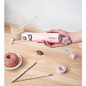 Official Pusheen Pencil Case, Storage Pouch, Stationery Bag, Kawaii Stationery - Kawaii Accessories - Pusheen Gift, Pen Holder, Pen Organizer