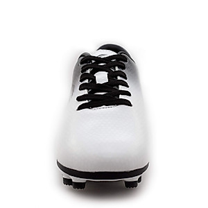 zephz Wide Traxx White/Black Soccer Cleat Adult 13