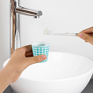 LITOPAK 720 Pack 3 oz Paper Cups, Colorful Disposable Bathroom Cups, Small Mouthwash Cups, Mini Snack Cups, and Disposable Paper Cups for Home, Bathroom, Picnic, Party, and Events.