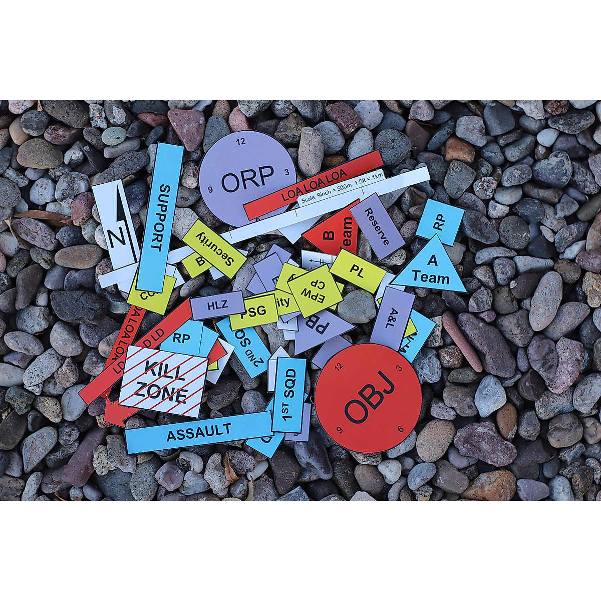 Lifefficient Products Terrain Model Kit, Platoon and Squad TMK, Army