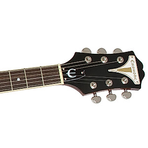 Epiphone Wildkat Electric Guitar with Bigsby Tremolo, Antique Natural