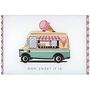 Pictura Ice Cream Truck : How Sweet It Is Die Cut Birthday Card