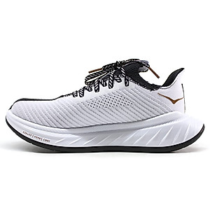 Hoka Carbon X 3 Women's Racing Running Shoe - Black / White - Size 8